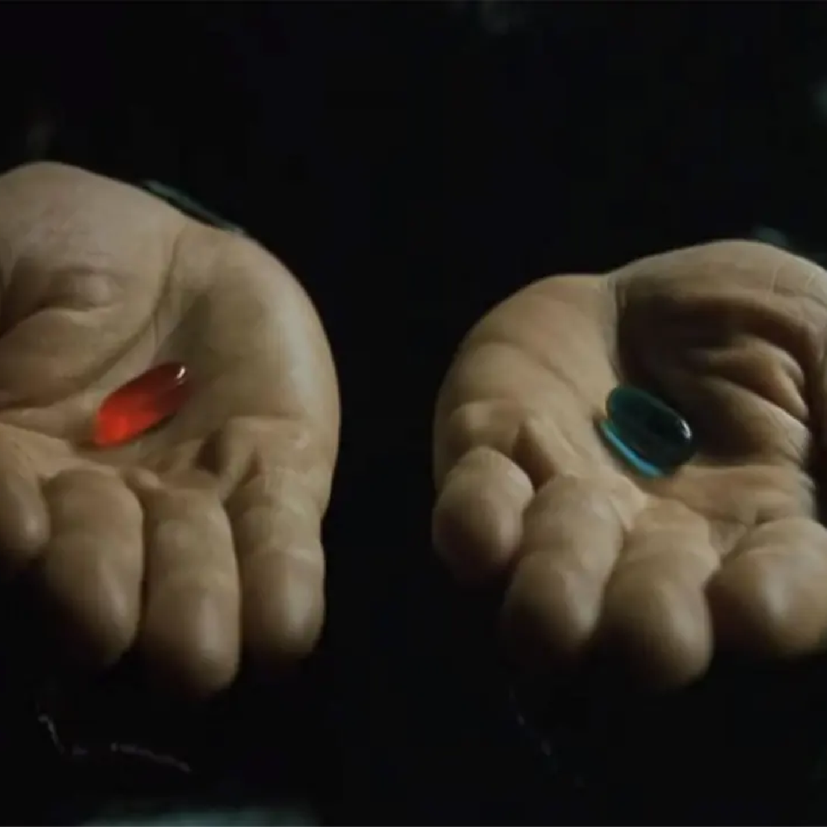 Matrix Red Pill Blue Pill | Meme.com